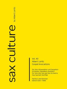 Gospel Invocations de Albert Loritz » Partitions pour saxophone