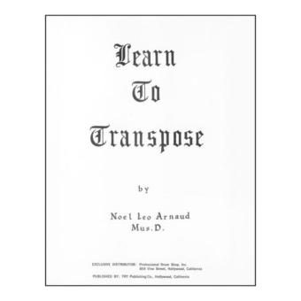 Learn To Transpose » Théorie musicale