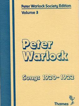 Peter Warlock Society Edition Vol. 3 de Peter Warlock » Partitions pour ...