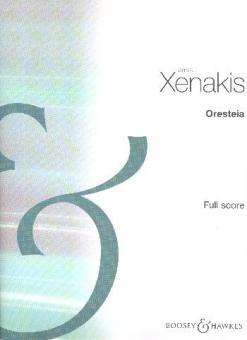 Oresteia (Iannis Xenakis) » Partitions pour chœur mixte (partition)