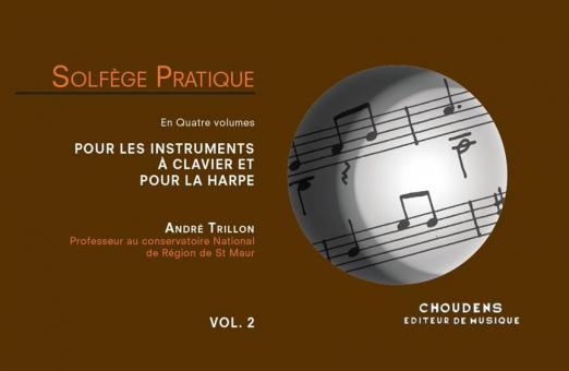 Solfège Pratique Volume 2 de André Trillon » Partition pour piano