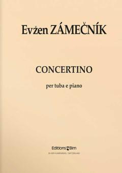 Concertino de Evzen Zámecnik » Partitions pour tuba