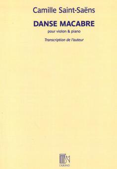 Danse macabre de Camille Saint-Saëns » Partitions pour violon