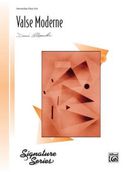 Valse Moderne de Dennis Alexander » Partition pour piano