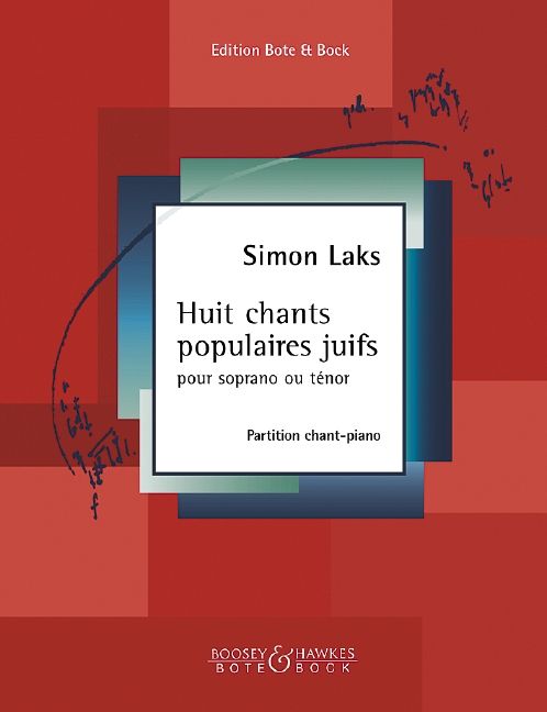 Huit chants populaires juifs de Simon Laks (Download) » Partitions pour ...
