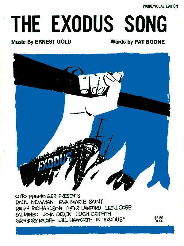 The Exodus Song de Ernest Gold » Piano, Chant et Guitare