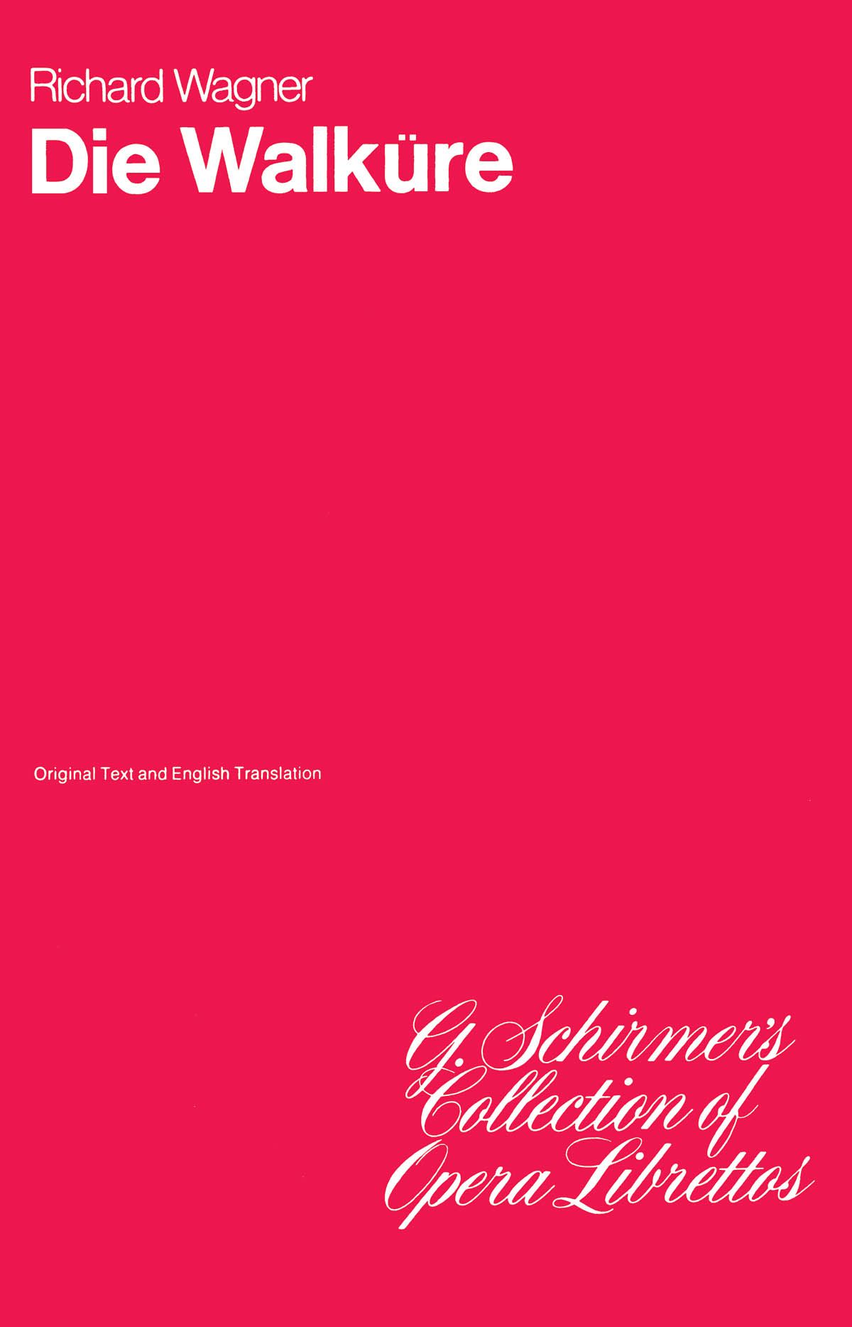 Die Walkure de Richard Wagner » Partitions pour chant - 50340320