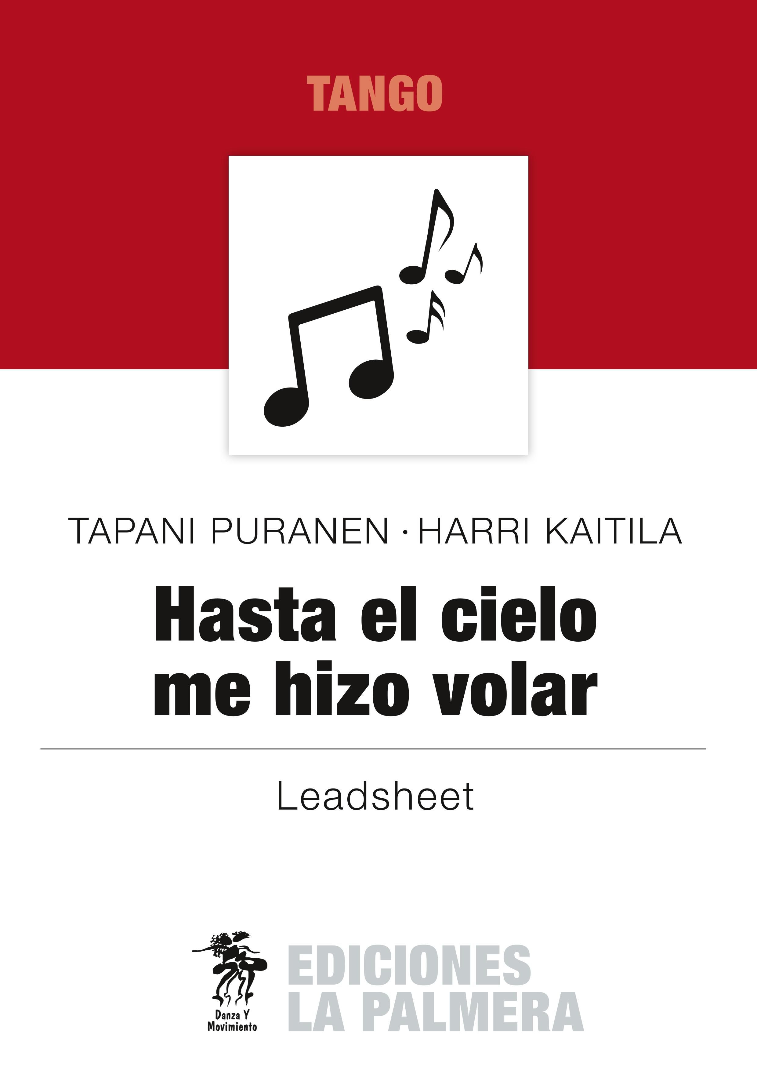 Hasta El Cielo Me Hizo Volar de Tapani Puranen (Download) » partitions ...