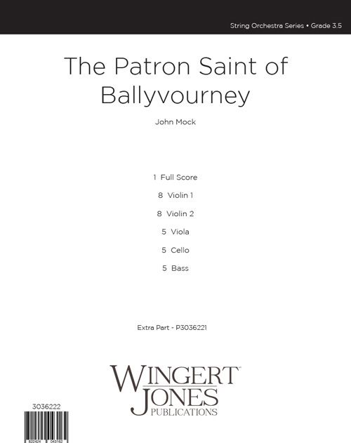The Patron Saint of Ballyvourney de John Mock » partitions-musicales.net
