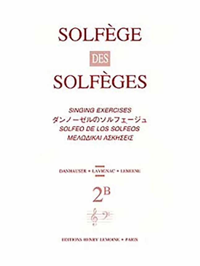Solfège des Solfèges Vol.2B avec accompagnement de Albert Lavignac ...