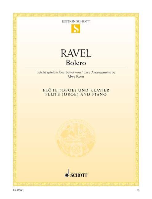 Boléro de Maurice Ravel » Partitions pour flûte