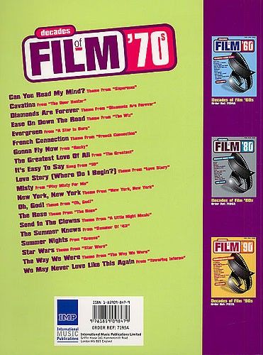 Decades of Films: The 70s » Livrets de chanson