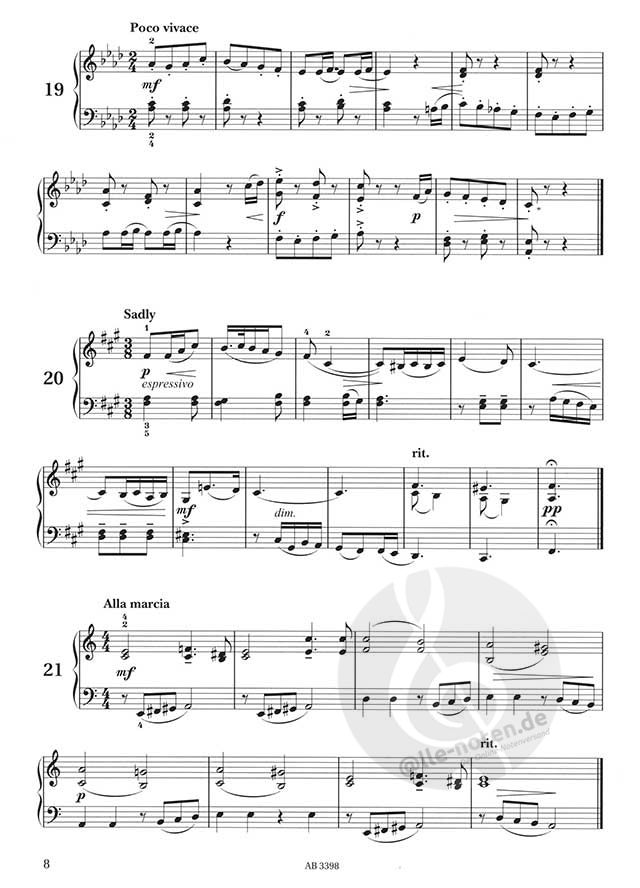 Piano Specimen Sight Reading Tests Grade 5 Partitions musicales