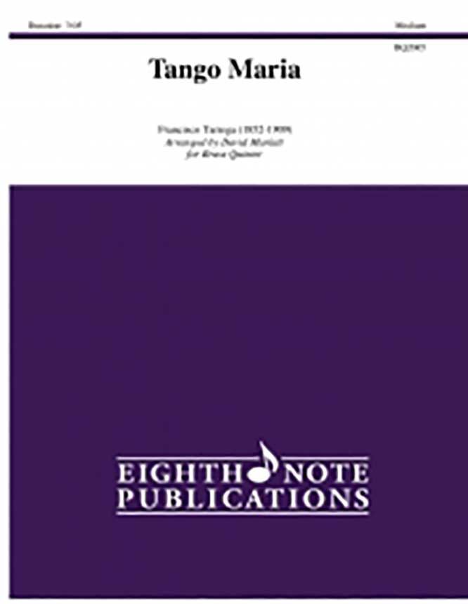 Tango Maria (Francisco Tarrega) » Partitions pour ensemble de cuivres