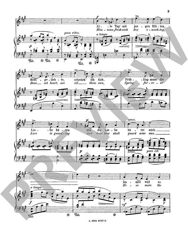 Haw-thorn white and roses wild / Cradle-Song op. 16 / op. 17 de Gustave ...