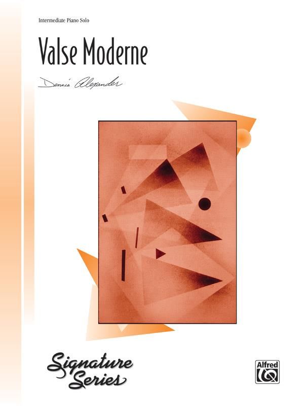 Valse Moderne de Dennis Alexander » Partition pour piano